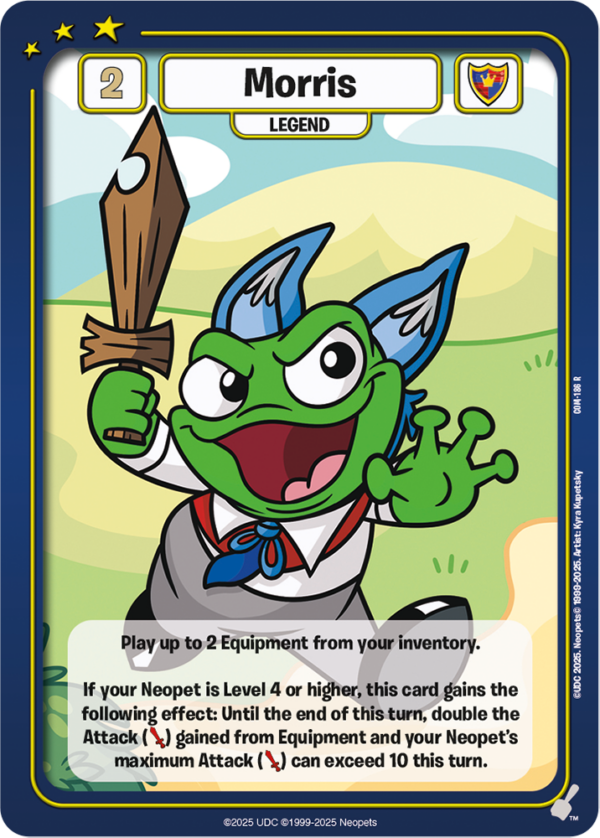 Main Characters Champions of Meridell - Upper Deck