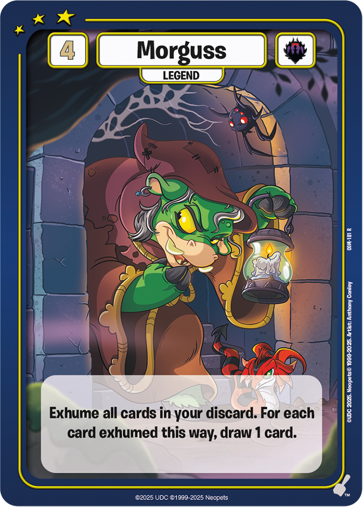 Main Characters Champions of Meridell - Upper Deck