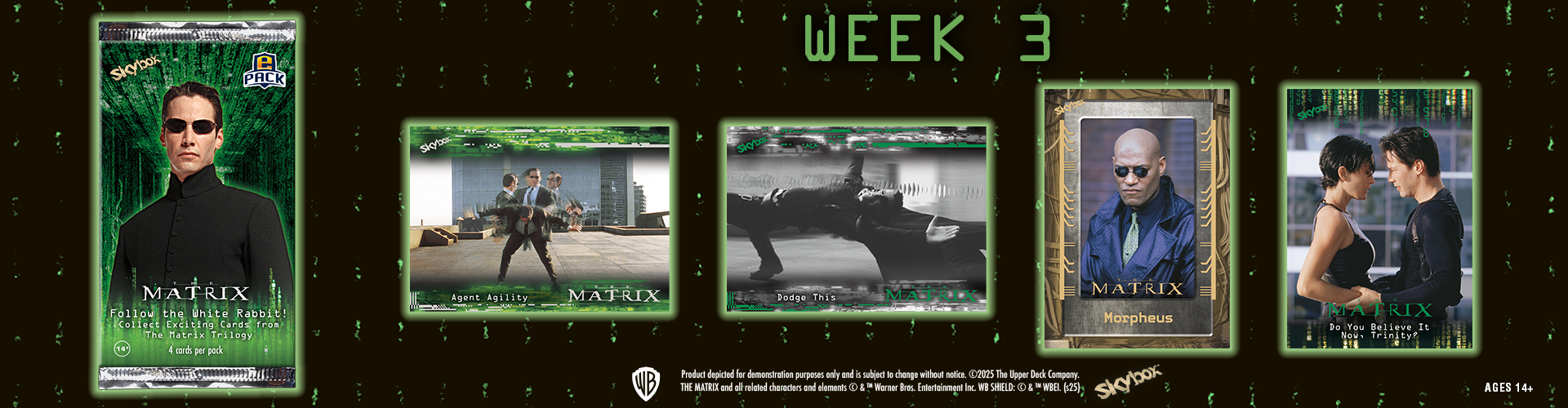 Skybox The Matrix Weekly Trading Cards - Upper Deck