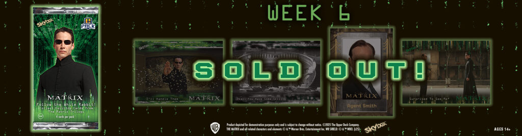 Skybox The Matrix Weekly Trading Cards - Upper Deck