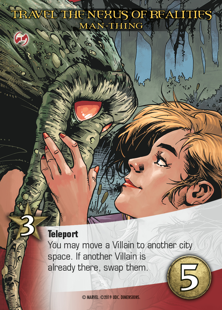 Legendary Dimensions - The Heroes of Marvel 3D Return - Upper Deck