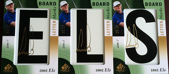 Brag Photo: First Look at Leaderboard Lettermarks Autograph Cards from ...