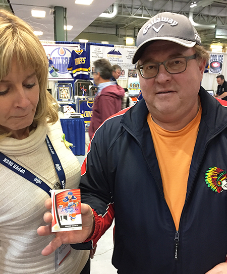 BIG UPPER DECK HOCKEY PULLS from the Summit Show in Edmonton - Upper Deck