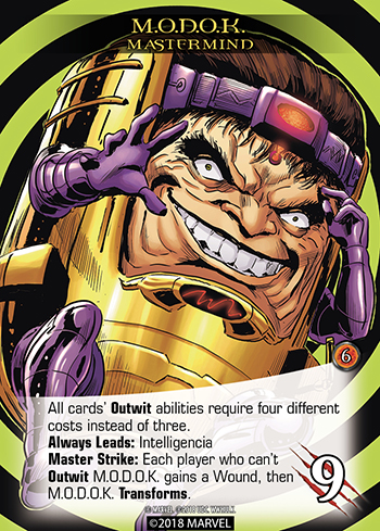 Legendary: World War Hulk Card Preview - Brains vs Brawn - Upper Deck
