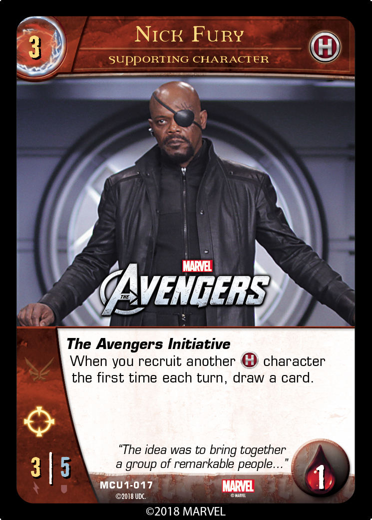 Vs. System 2PCG: The MCU Battles Card Preview - Heroes Among Us - Upper ...