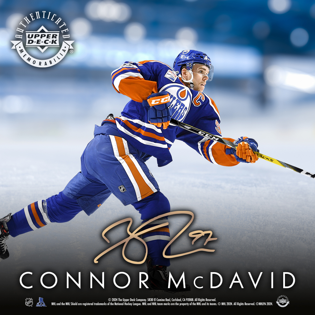 Connor McDavid 800 Career Points - Upper Deck