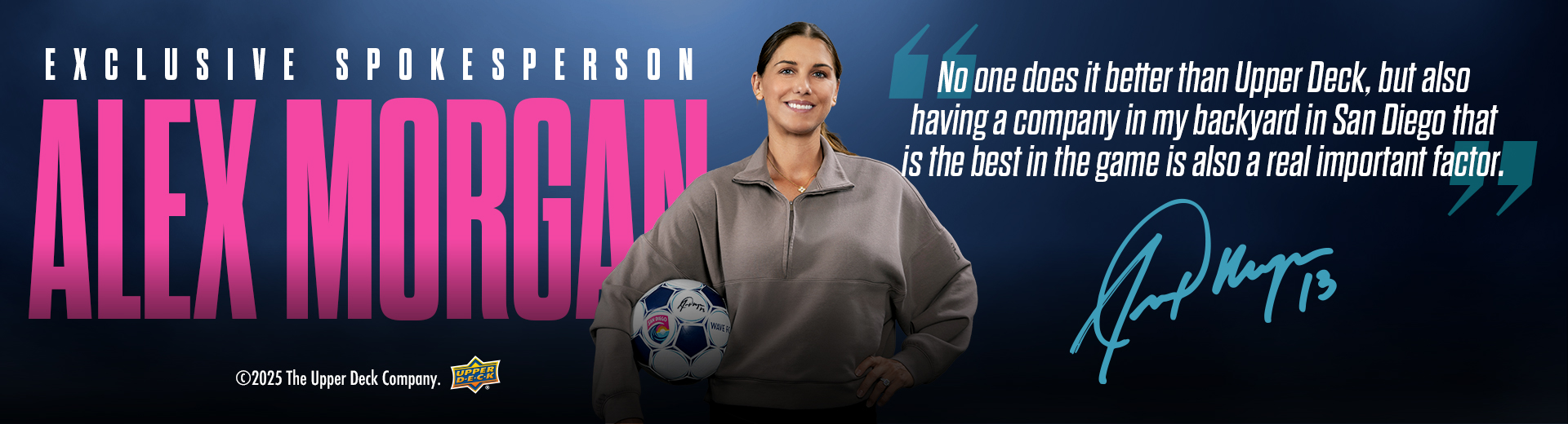 Upper Deck x Alex Morgan - Upper Deck