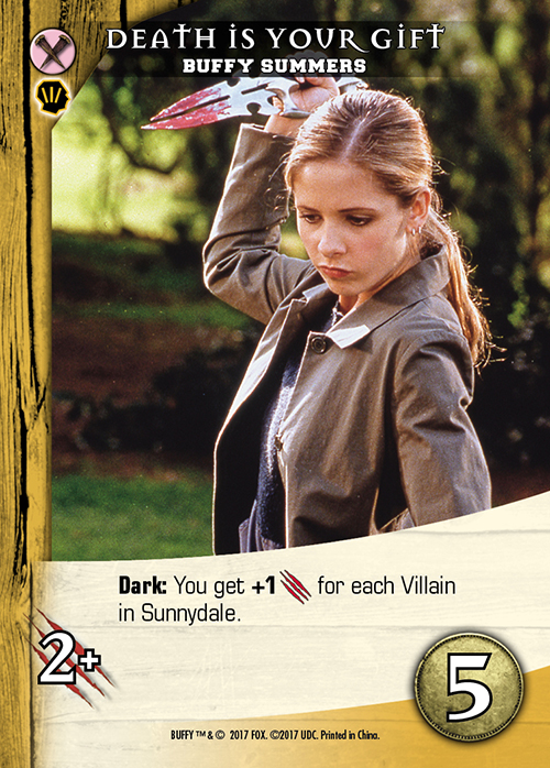 I'm Buffy. I'm new. - Upper Deck