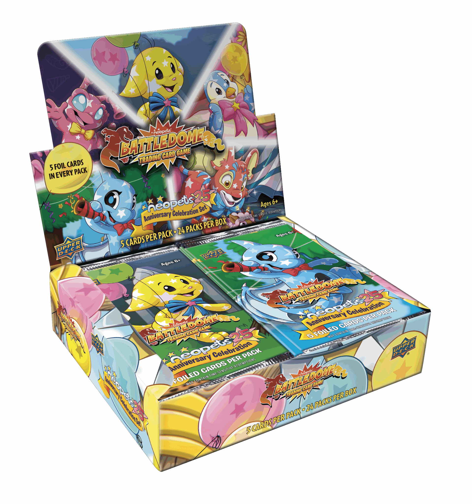 Neopets 25th Anniversary Booster Box Breakdown | Neopets Battledome TCG ...