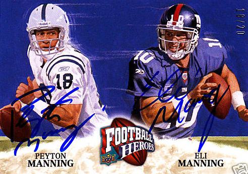 Peyton Manning: NFL and Hobby MVP - Upper Deck