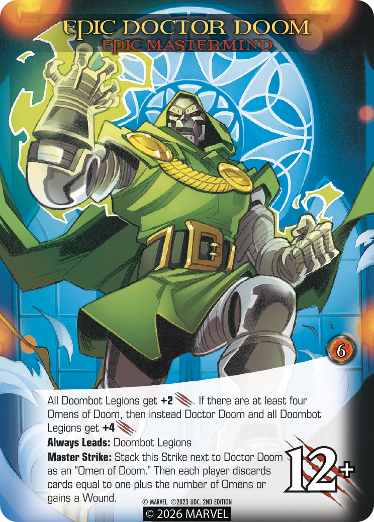 Discover Legendary Marvel Second Edition - Upper Deck